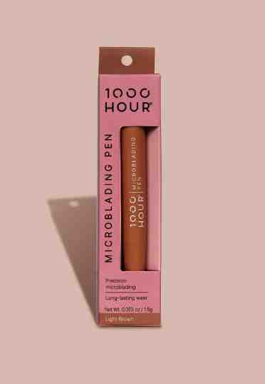 1000 Hour Microblading Pen Light Brown 1.5g | Salon Direct