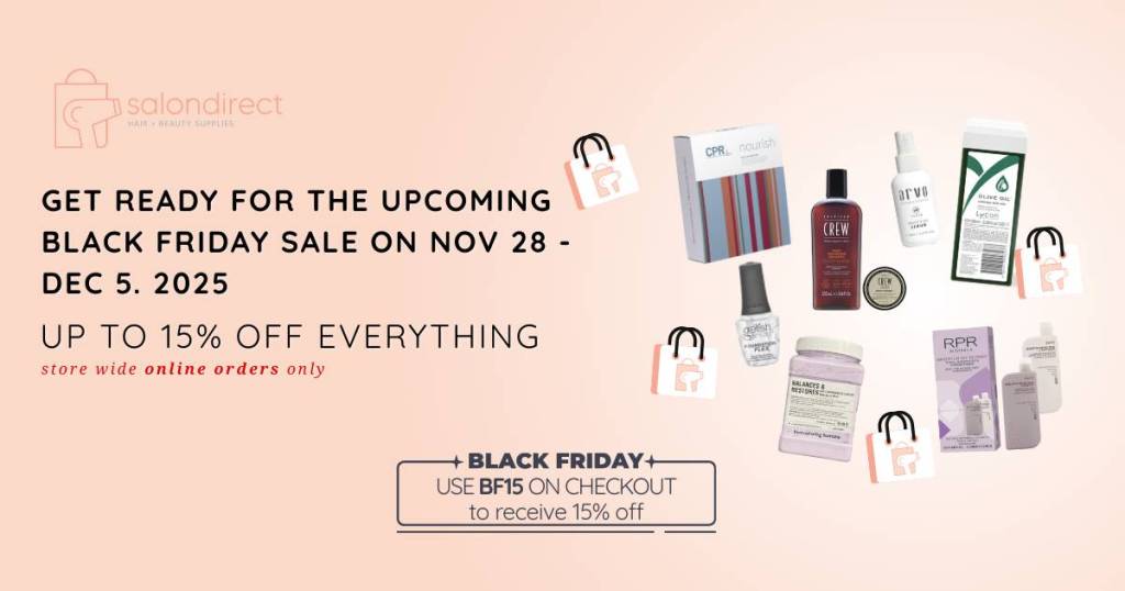 Countdown to Salon Direct Hair & Beauty’s Black Friday Sale 2025